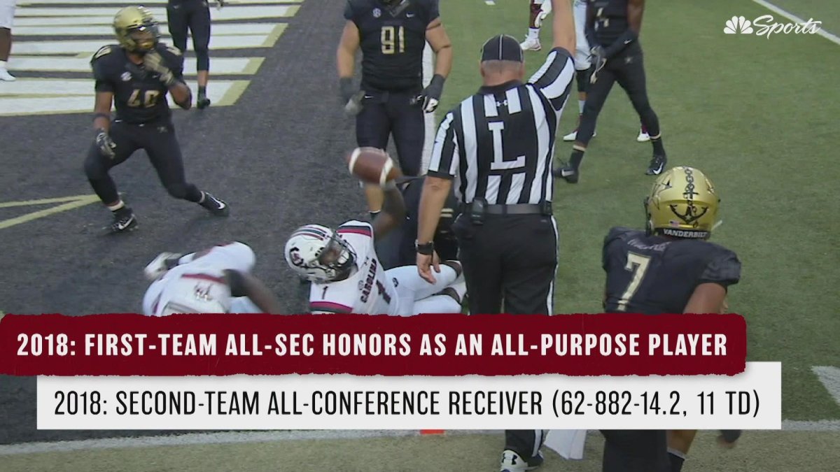 NFL Draft Profile: South Carolina WR Deebo Samuel – NBC Sports Bay Area ...