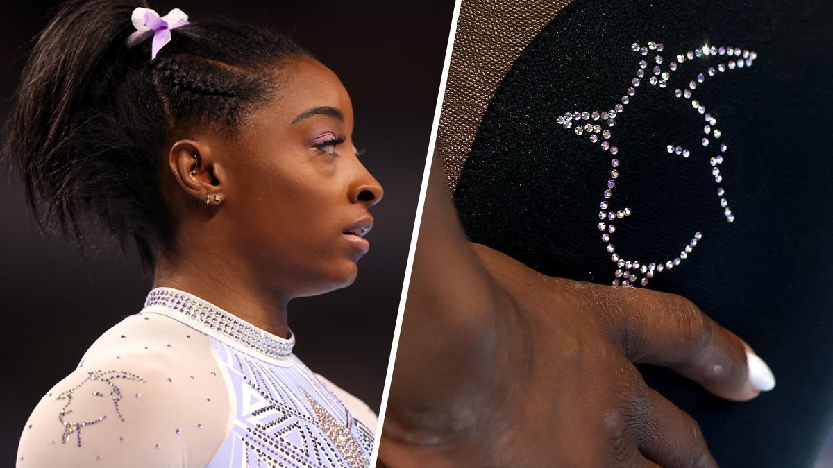 Inside The Creation Of Simone Biles Goat Leotard Nbc Sports Bay Area