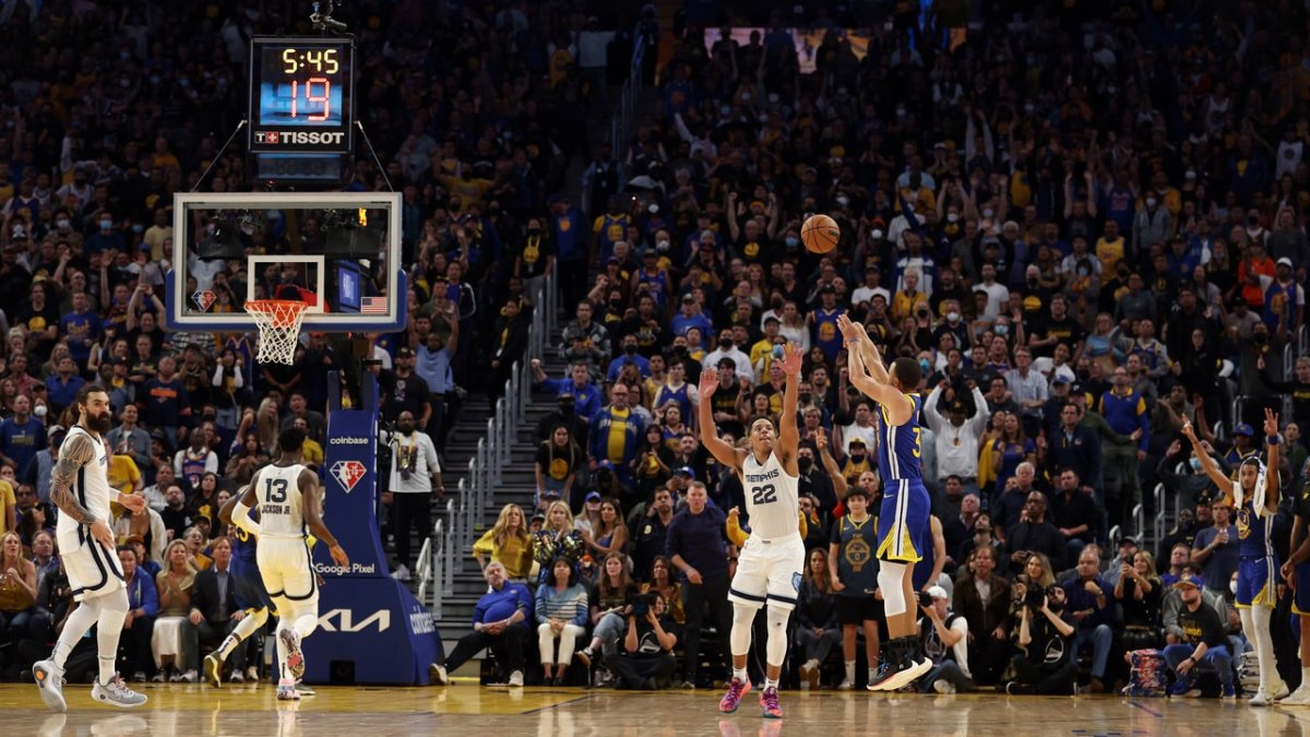 Warriors make NBA history with remarkable rebound, 3-point combination ...