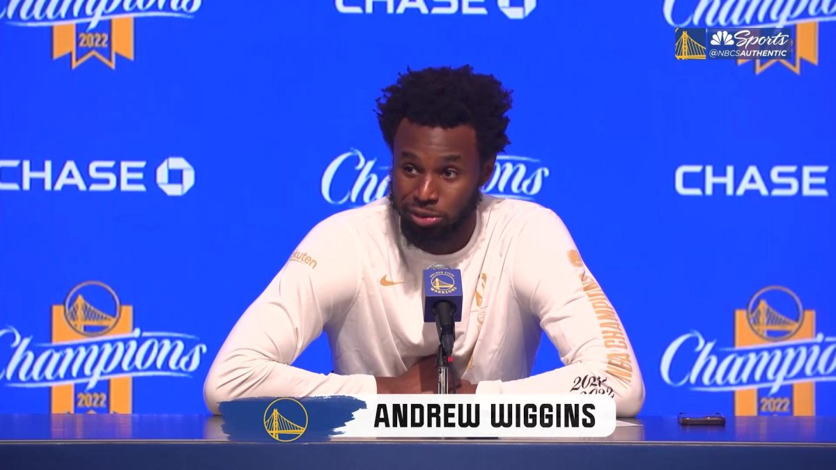Andrew Wiggins describes Warriors’ ring night as ‘dream come true ...