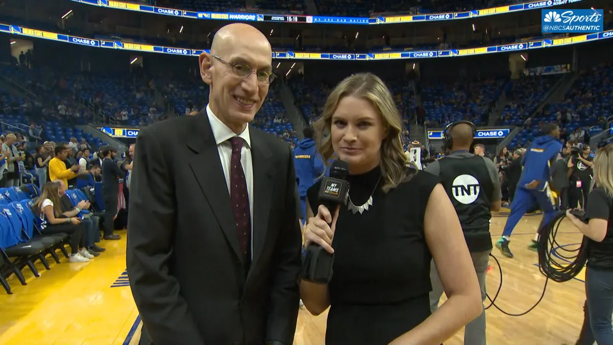 NBA commissioner Adam Silver would ‘love’ WNBA team in San Francisco ...