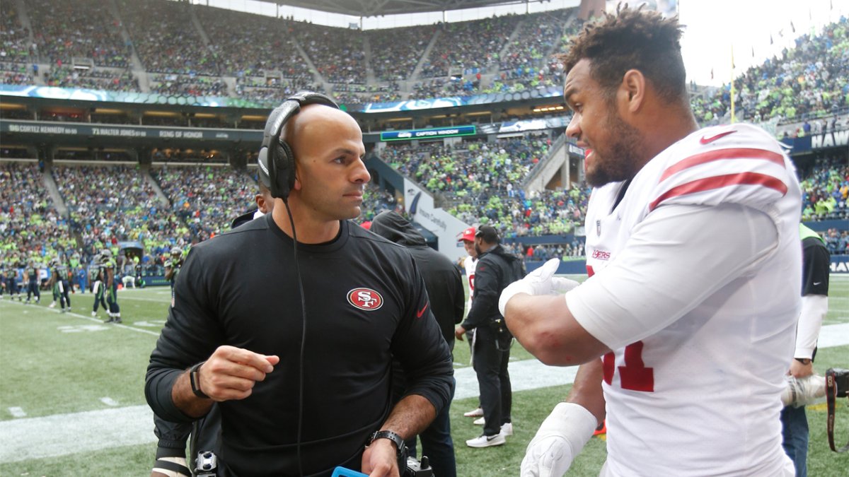 Why ex-49ers DL Arik Armstead ‘jealous’ of Robert Saleh’s 49ers return ...