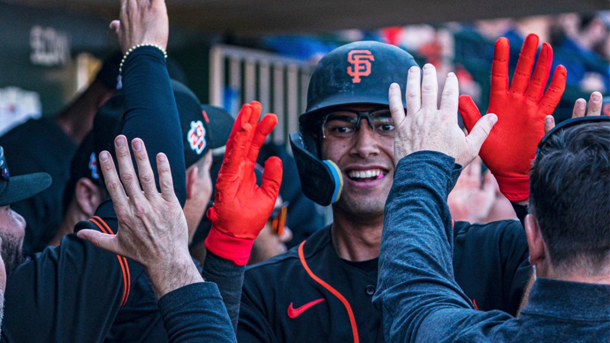 Why Blake Sabol was ‘elated’ Giants traded for him in Rule 5 Draft ...