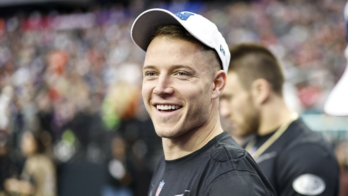 Christian McCaffrey’s mother, Lisa, shares hilarious gender reveal ...