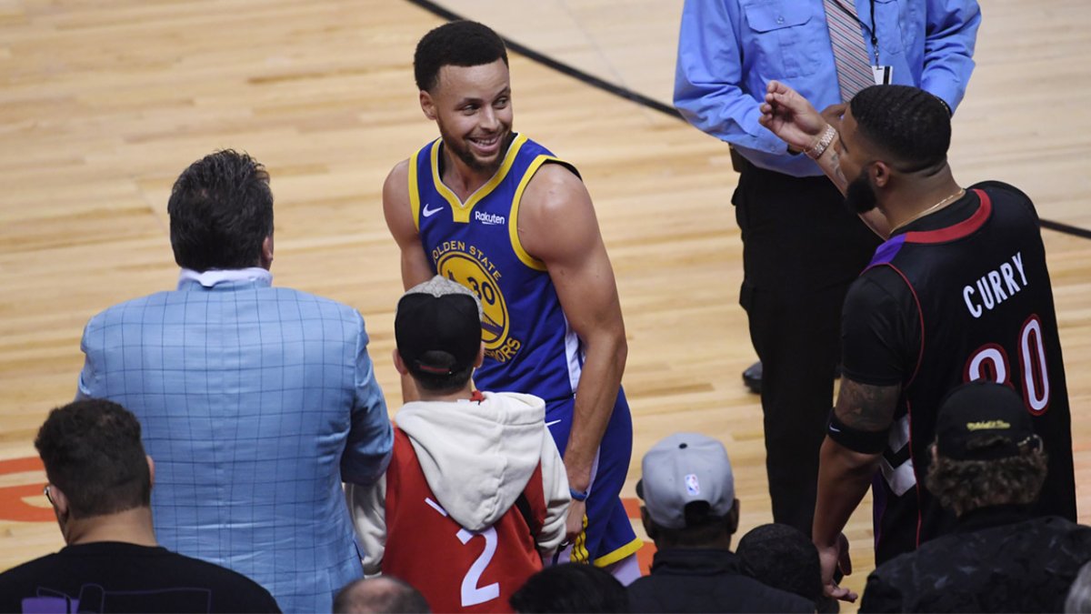 Watch Steph Curry, Drake have shooting contest at Toronto mansion – NBC ...