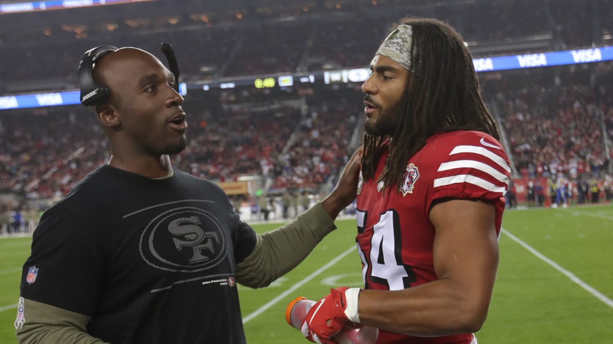 Fred Warner praises DeMeco Ryans’ leadership after Texans’ playoff win ...