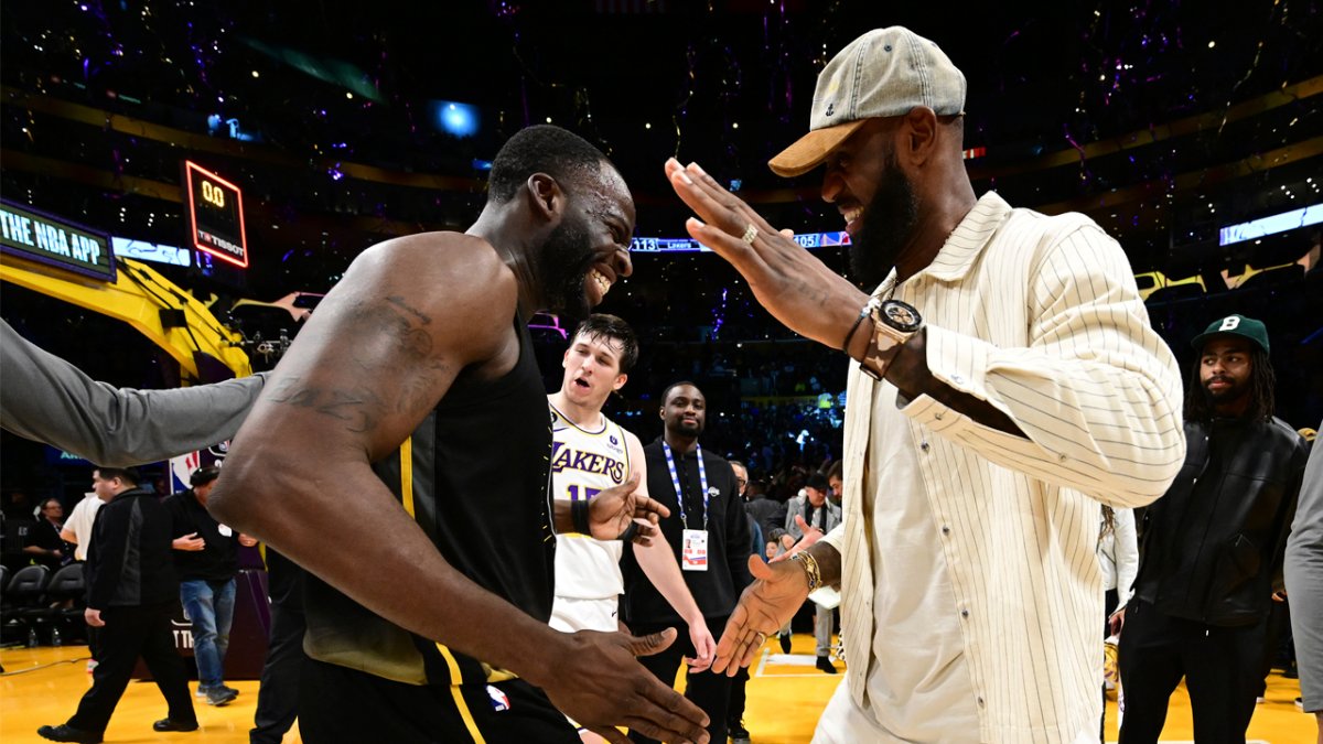 Draymond Green, LeBron James join Bad Bunny on stage at concert – NBC ...