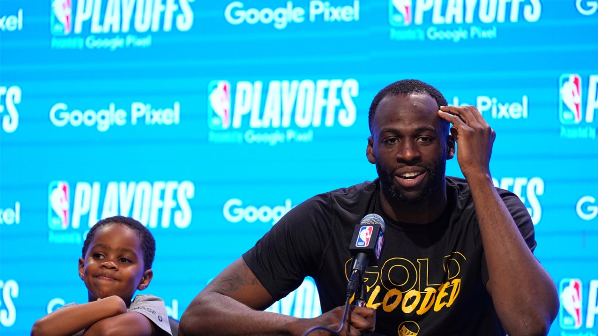 Draymond Green’s son hilariously channels iconic 2015 NBA Finals ...