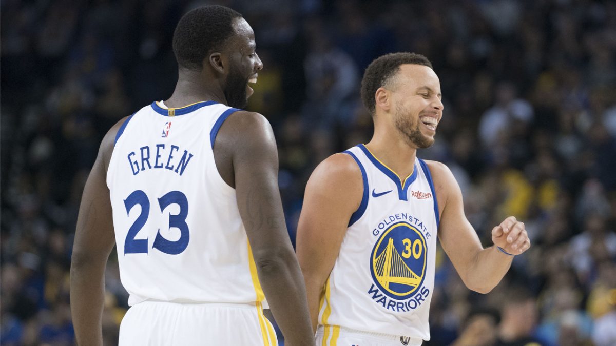 Steph Curry offers sly warning to Draymond Green about golf etiquette ...