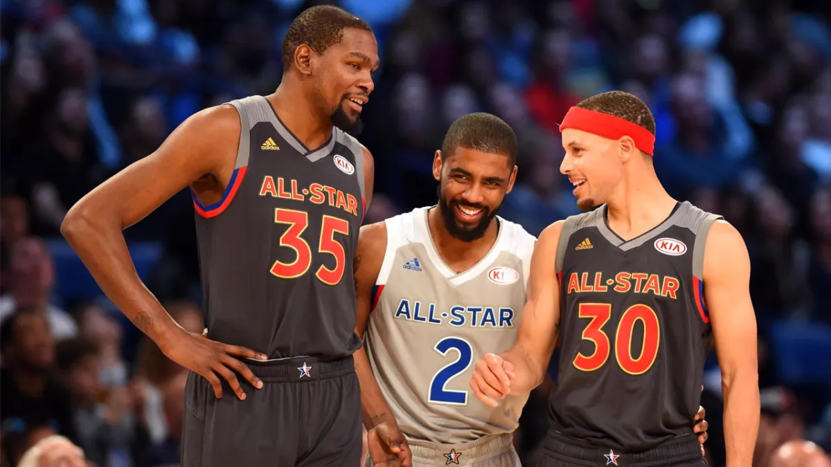 Steph Curry praised during podcast doubting Kevin Durant-Kyrie Irving ...