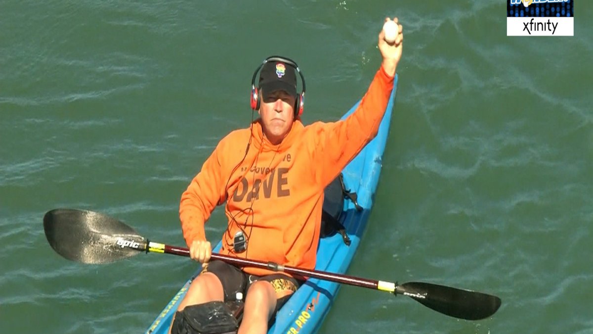 Ever wonder about the man ‘McCovey Cove Dave’ patrolling the Bay? – NBC ...