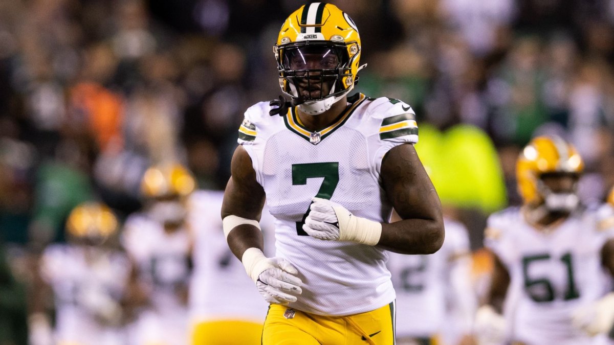 Packers’ Quay Walker ejected for shoving Lions medical staffer – NBC ...