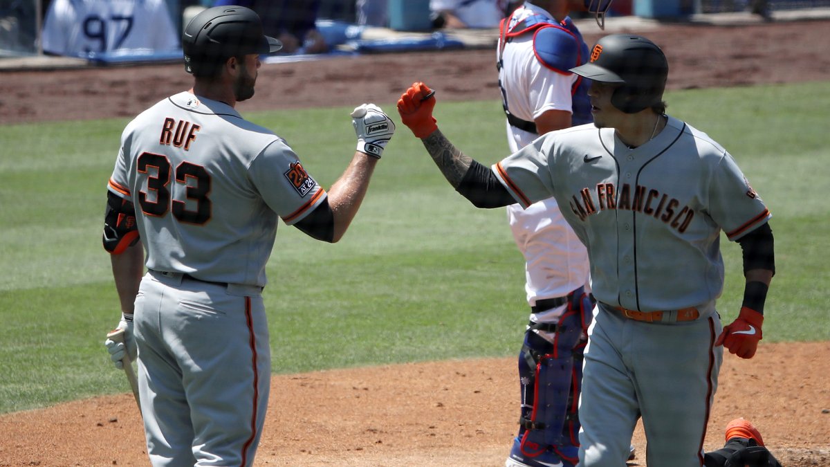 How Giants’ Caleb Baragar retired five dangerous Dodgers in MLB debut ...