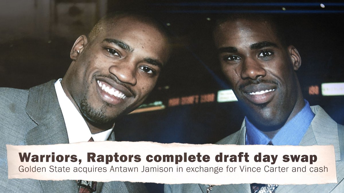 What if Warriors didn’t trade Vince Carter for Antawn Jamison in 1998 ...