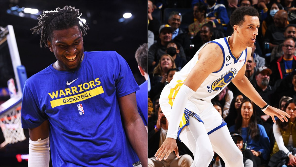 How Kevon Looney gave Warriors’ Patrick Baldwin Jr. bruising NBA ...