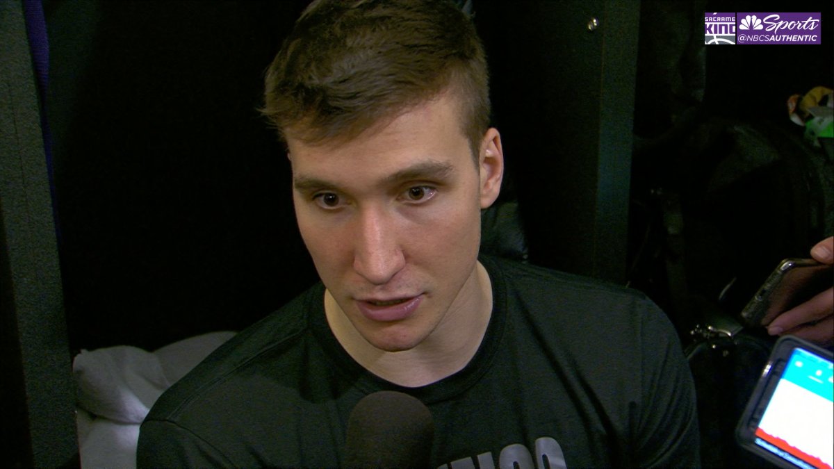 Alex Len shoves back as Kings stun Blazers in tight NBA playoff race ...