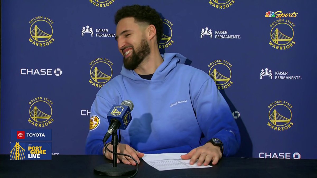 ‘Thesaurus’ Klay Thompson impresses himself with vocab in press ...