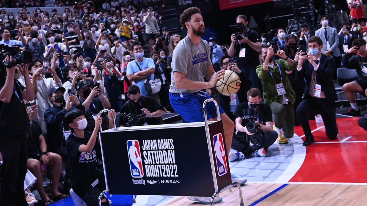 Klay Thompson urges Ronnie 2K to boost video game 3-point shooting ...