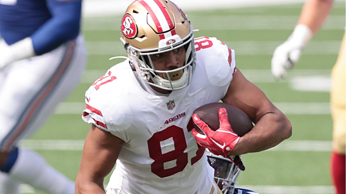 49ers’ Jordan Reed injures knee, ankle on Giants’ MetLife Stadium turf ...
