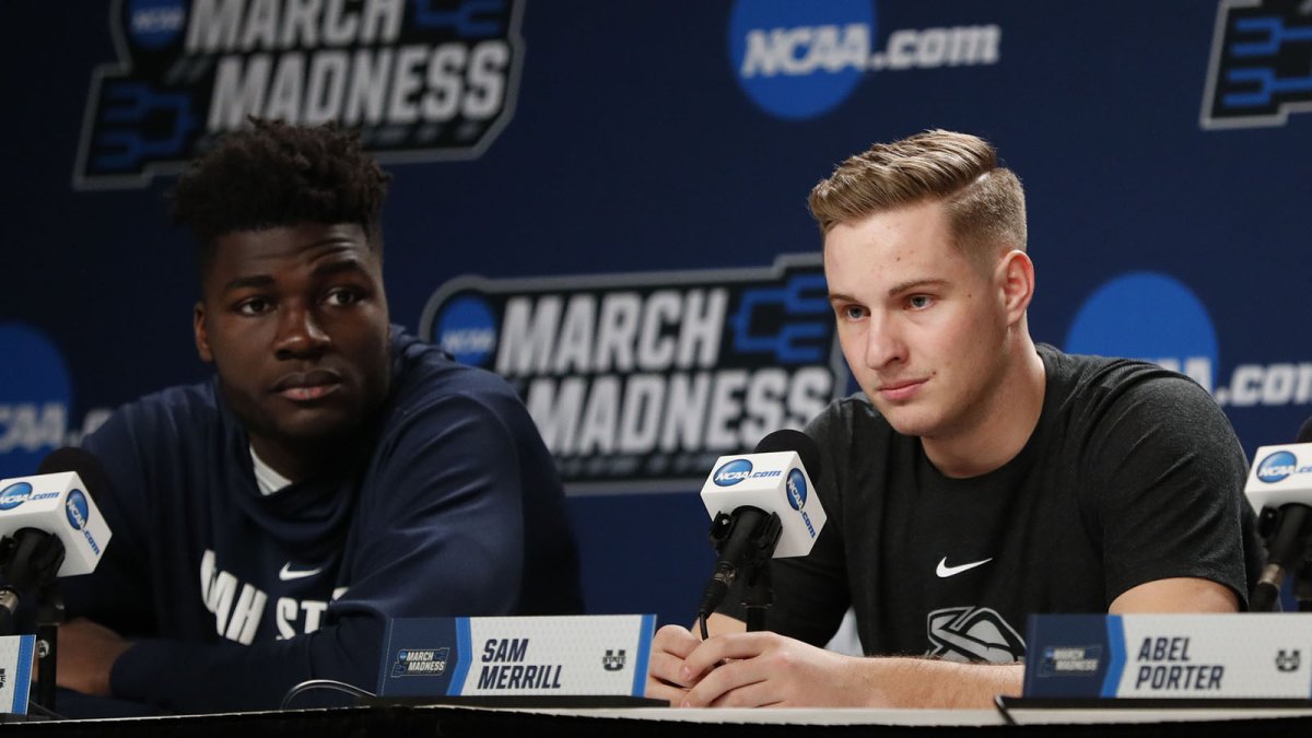 Kings’ Neemias Queta, Sam Merrill reunited after stunning Utah State ...