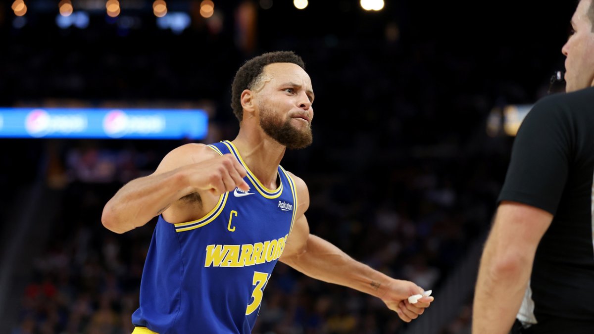 Steph Curry’s impassioned technical lit Warriors’ fire in win over ...
