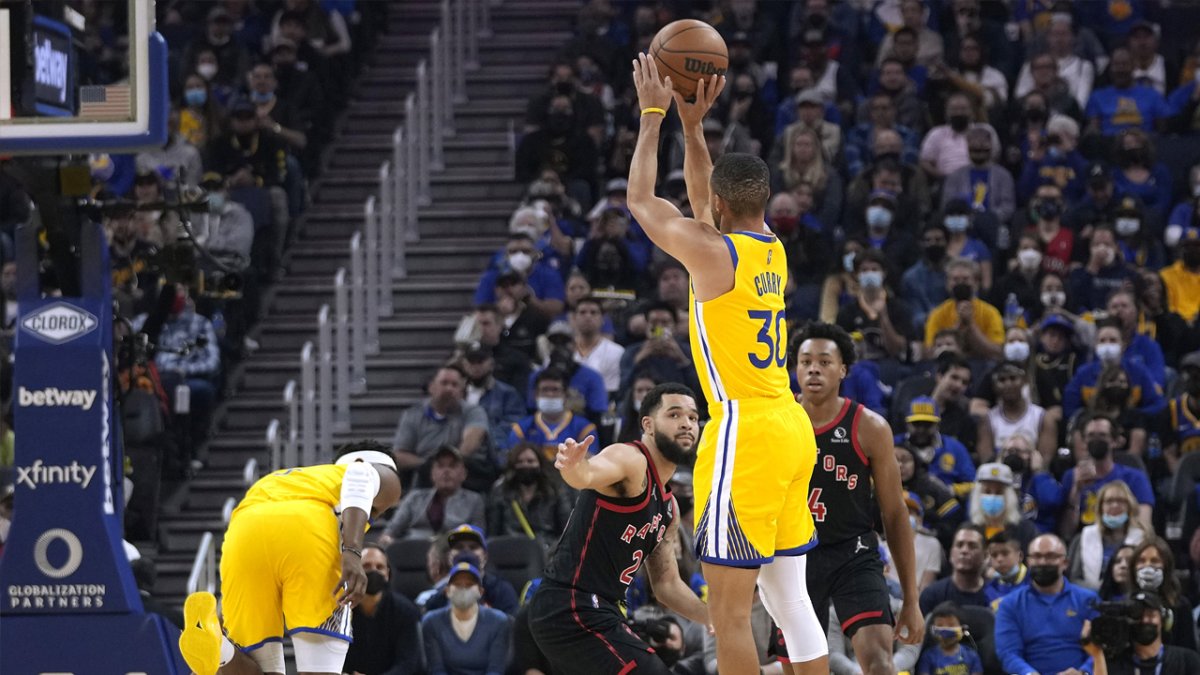 Steph Curry’s Warriors impact seen in Raptors’ ‘janky’ defenses – NBC ...