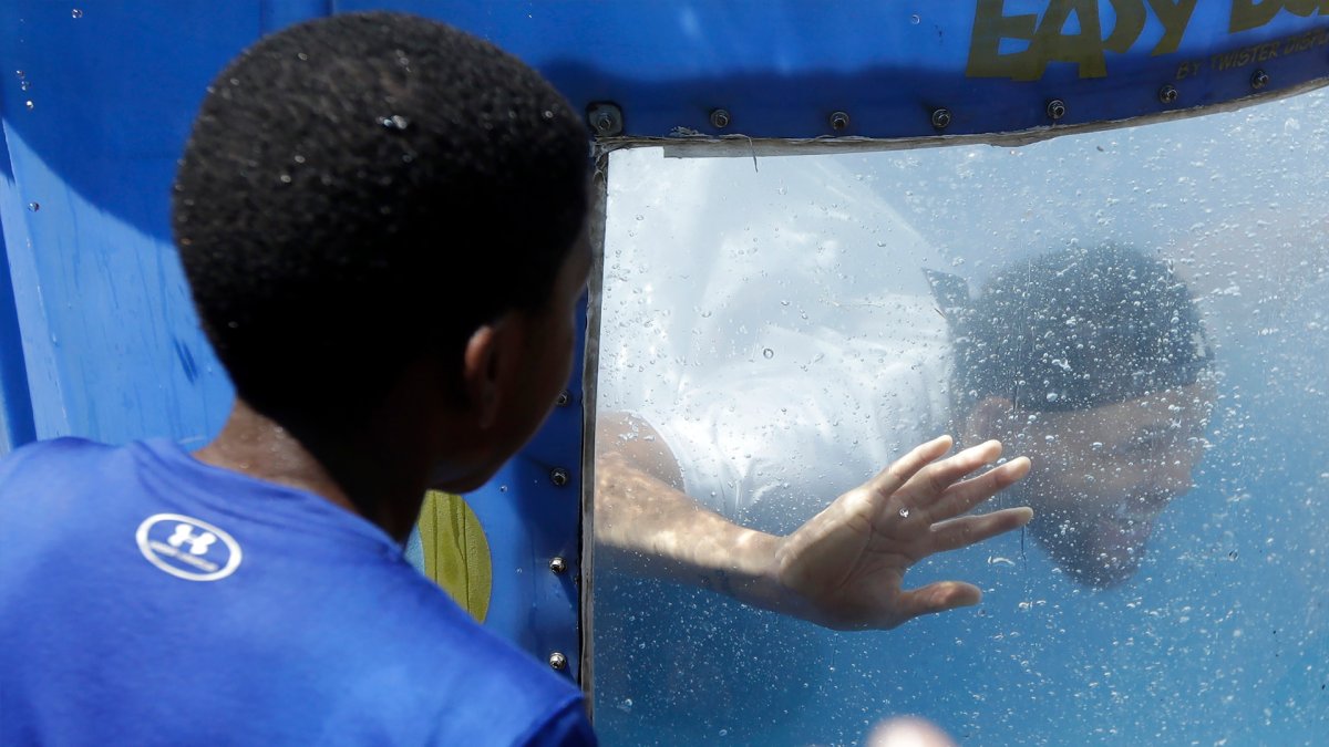 Steph and Ayesha Curry get dunked at foundation unveiling – NBC Sports ... Steph and Ayesha Curry get dunked at foundation unveiling – NBC Sports ...