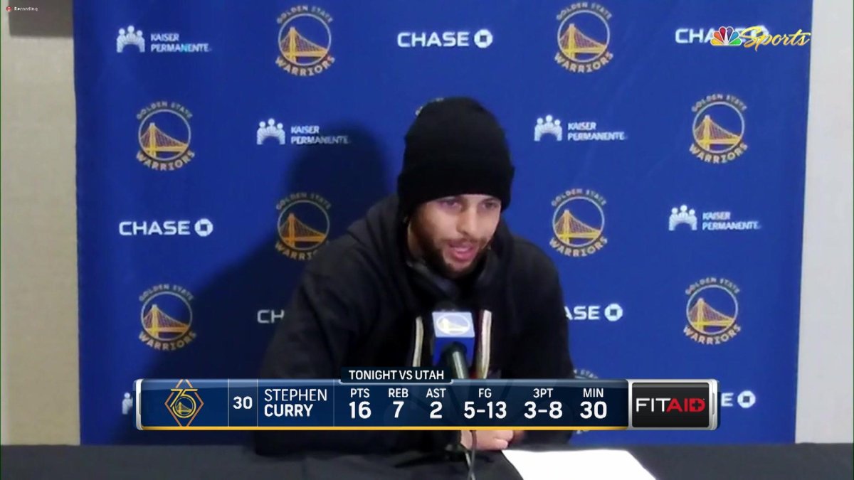 Steph cites ‘snowball of missed shots’ in Warriors loss – NBC Sports ...