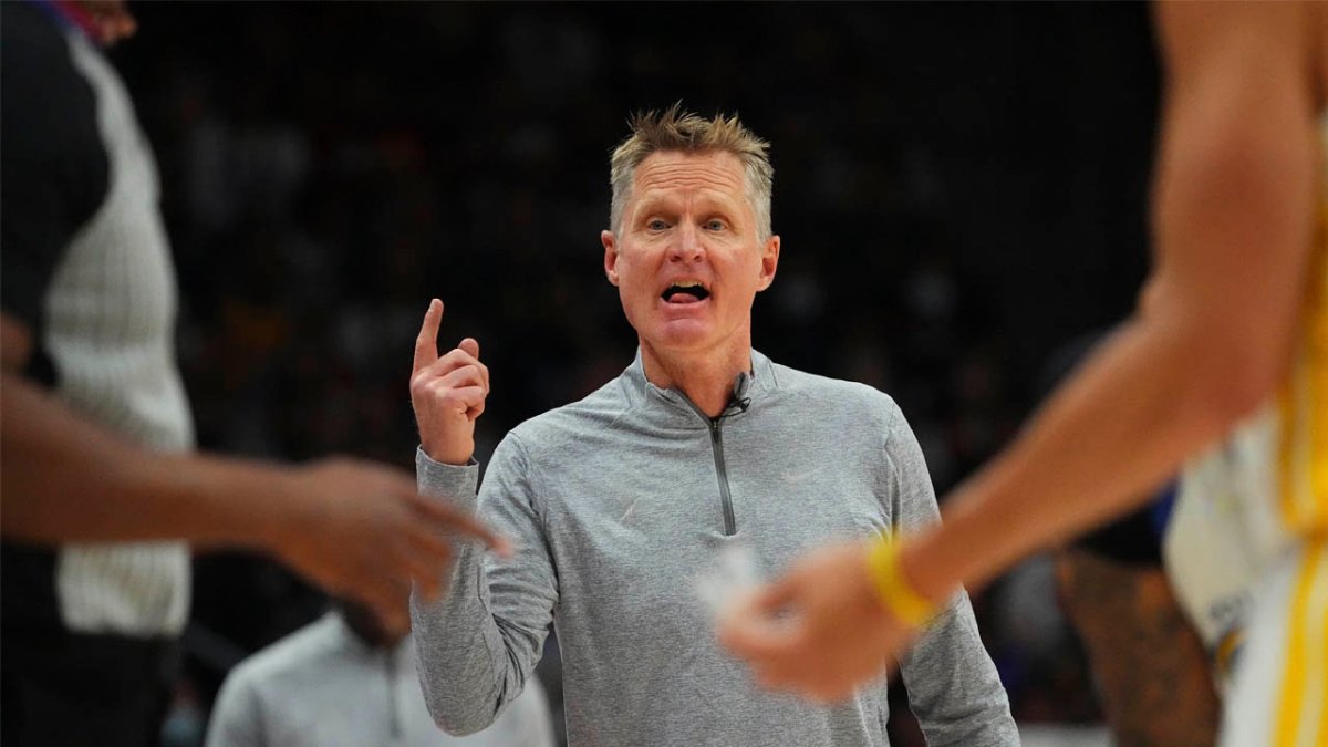 Steve Kerr wishes for do-over on Game 4 inbound play call vs. Nuggets ...
