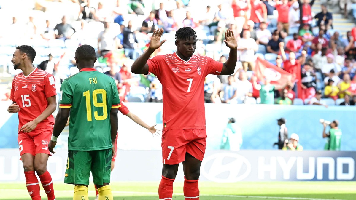 Switzerland’s Breel Embolo Doesn’t Celebrate After Goal Against ...