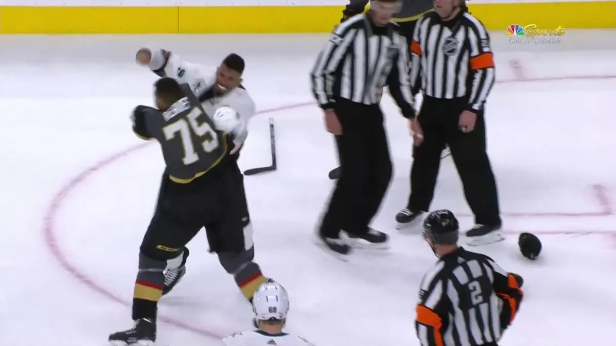 Ryan Reaves wears muffin mask in nod to Evander Kane, Sharks rivalry ...