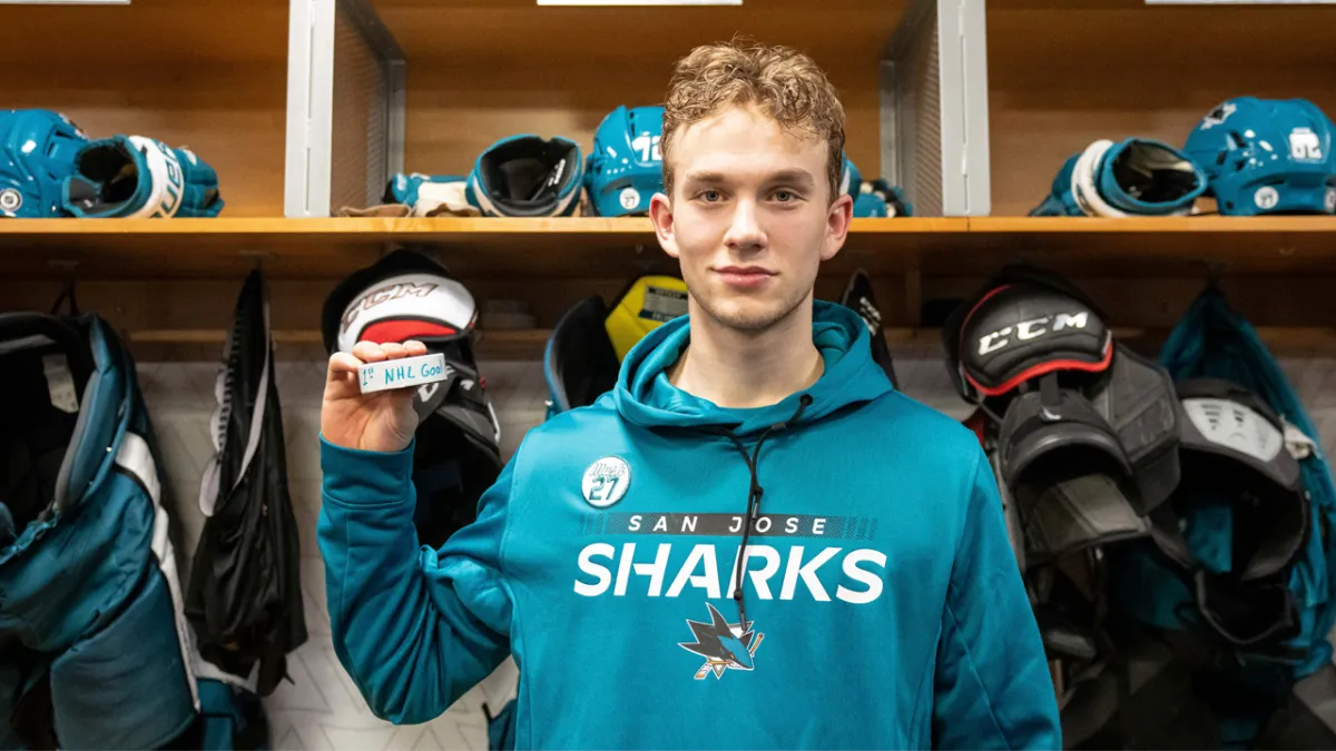 Why Sharks might regret William Eklund decision, demoting top prospect ...
