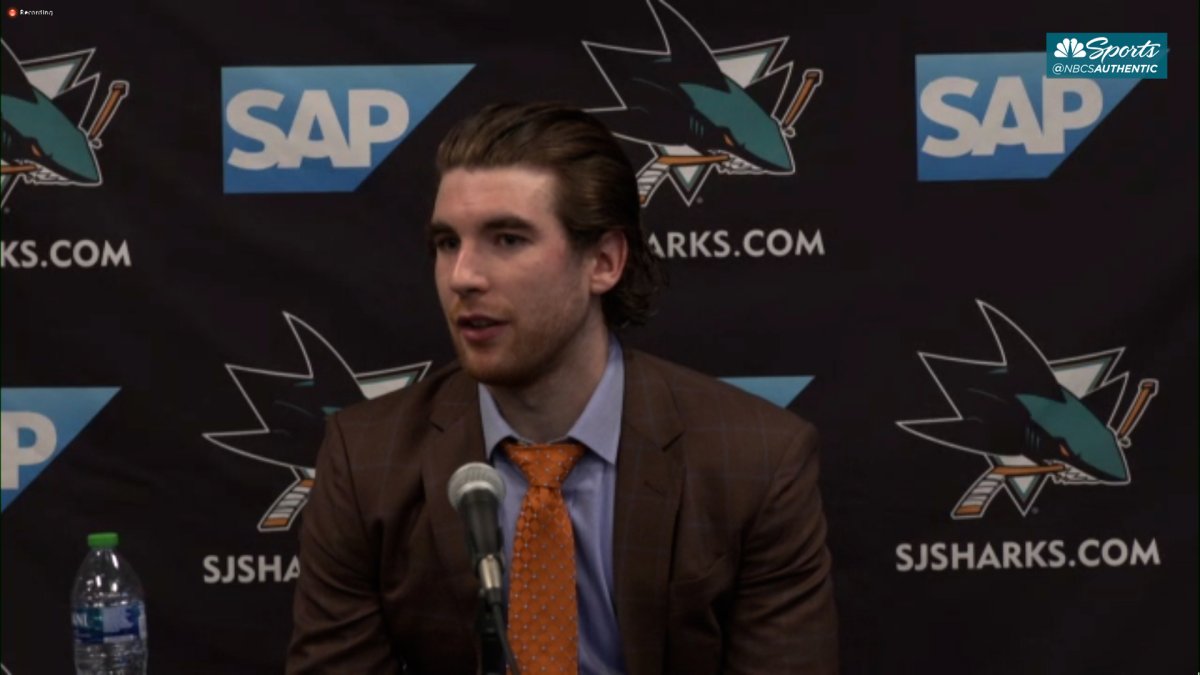 Sharks’ Zach Sawchenko praises James Reimer’s leadership after stepping ...
