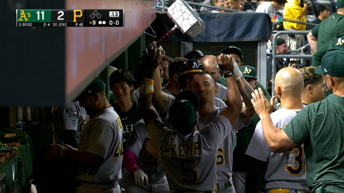 Jace Peterson, Shea Langeliers power Athletics to 11-2 win vs. Pirates ...