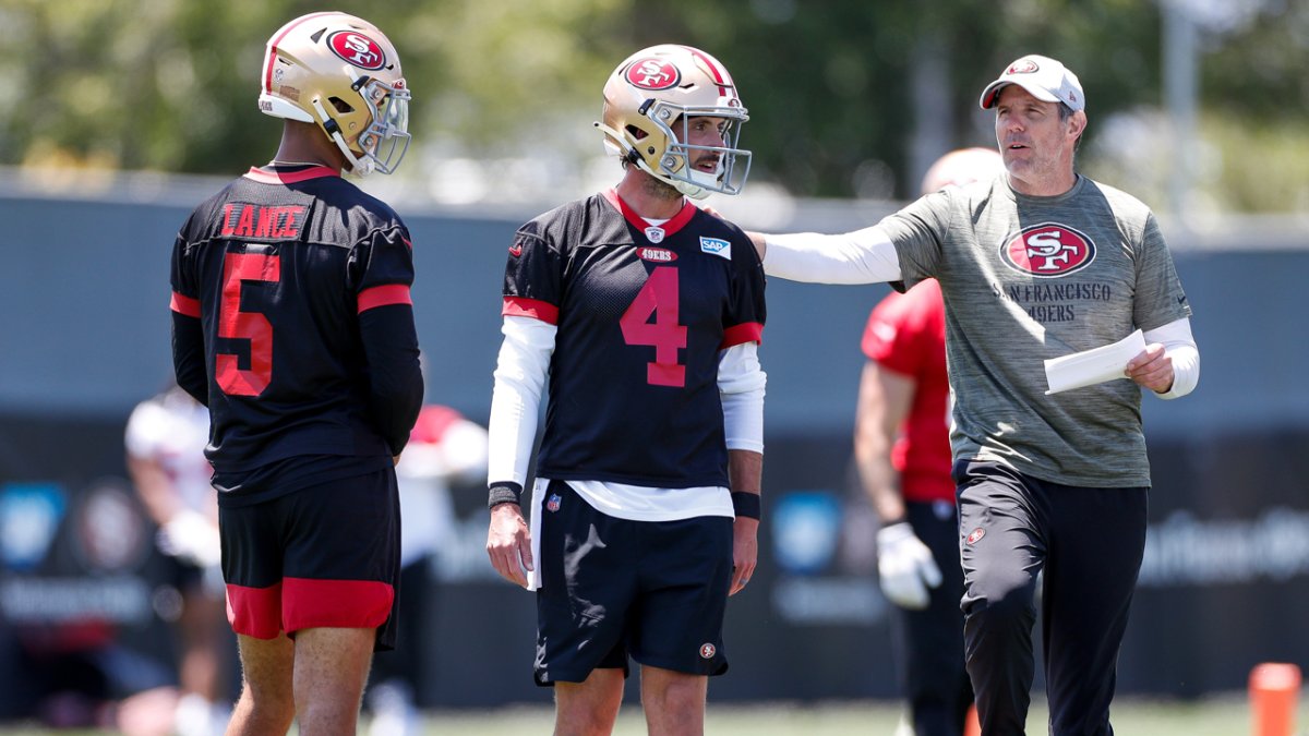 Trey Lance’s challenging NFL career defended by 49ers’ Brian Griese ...