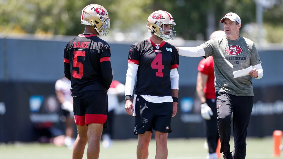 Why 49ers QB coach Brian Griese decided to return for second season ...
