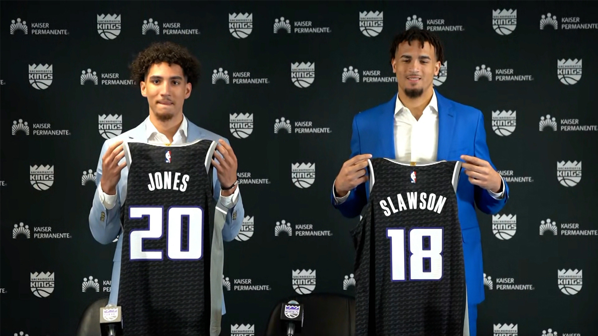 Kings rookies Colby Jones, Jalen Slawson excited to build off success ...