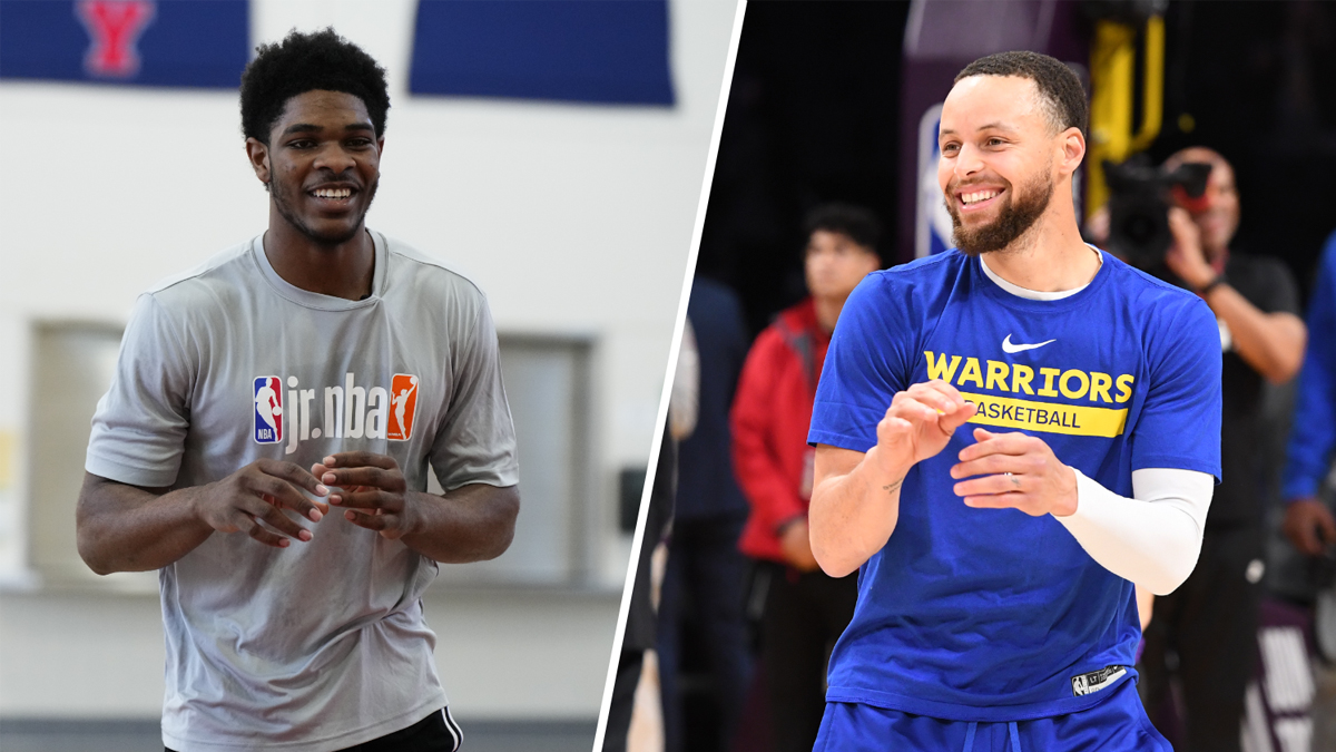 Steph Curry’s unreal workout stuns NBA draft prospect Scoot Henderson ...