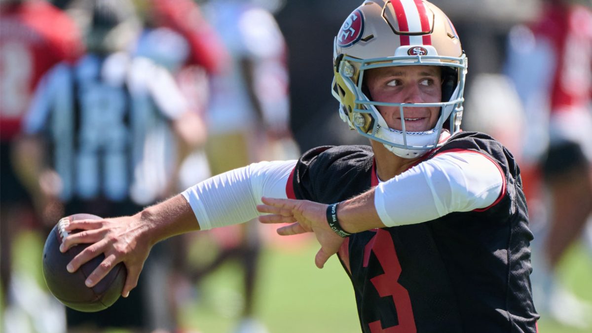 49ers Qb Brock Purdy Downplays On Field Incident In Training Camp Nbc