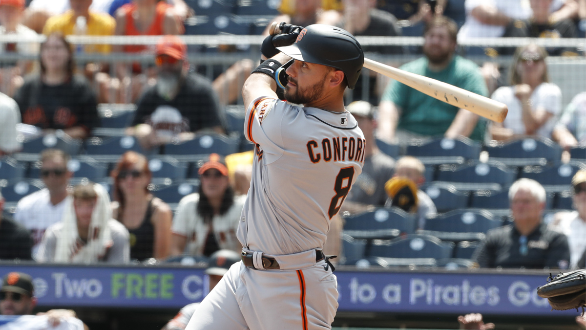 Michael Conforto starts Giants’ second half hot after refreshing break ...