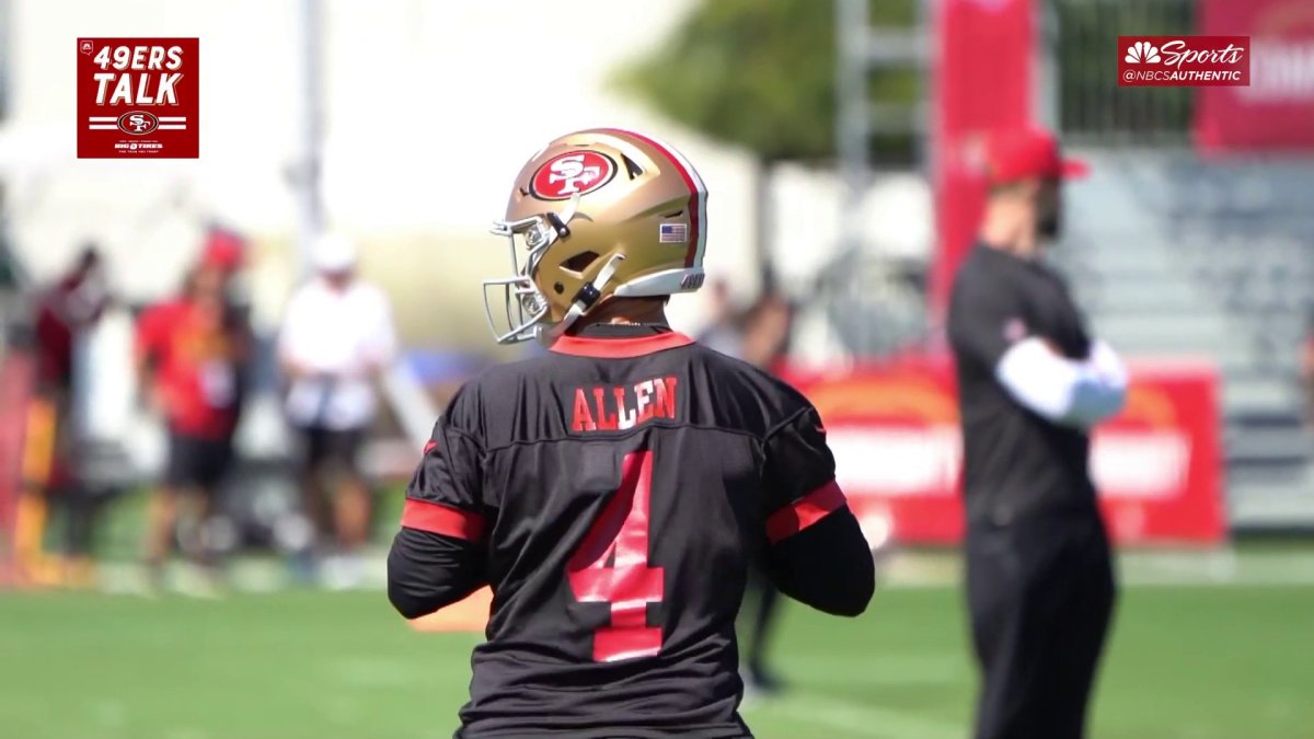 Should the 49ers keep Brandon Allen on their roster? – NBC Sports Bay ...