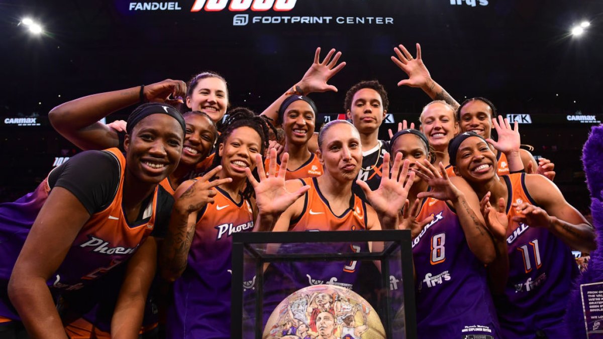 Mercury’s Diana Taurasi makes WNBA history by reaching 10,000 points ...
