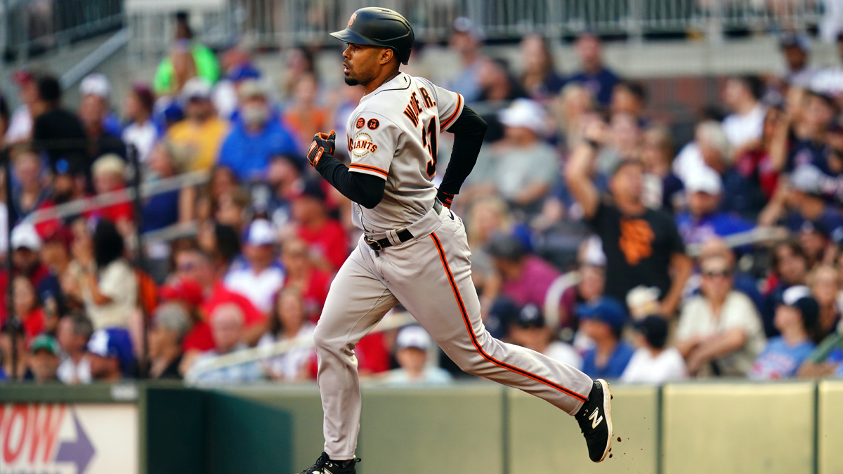 LaMonte Wade Jr. sixth Giant to hit first-pitch leadoff homer since ...