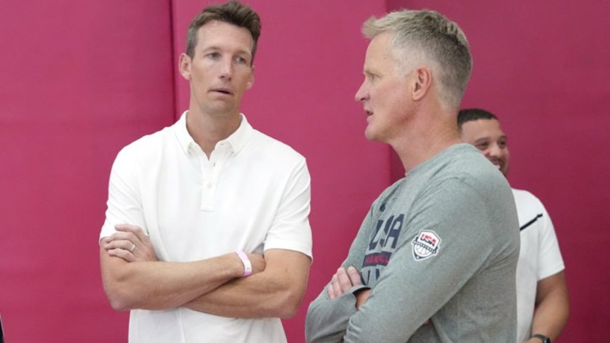 Mike Dunleavy Jr. compares first month as Warriors GM to NBA career ...