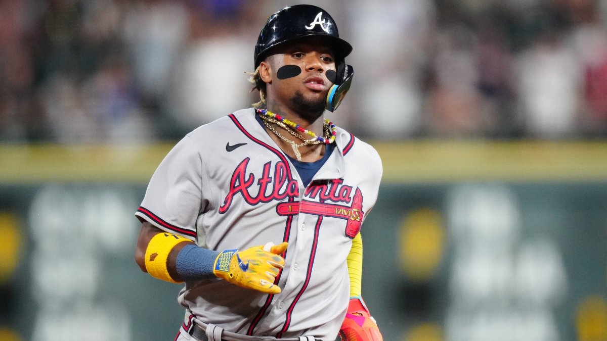 Braves’ Ronald Acuna Jr. creates 30-60 club on grand slam vs. Dodgers ...
