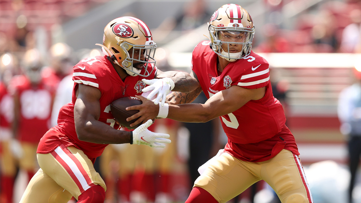 Ex-49ers RB Raheem Mostert defends QB Trey Lance amid harsh criticism ...