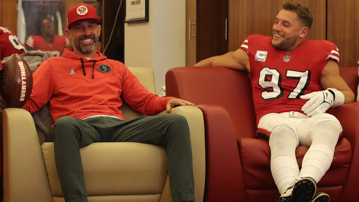 Why Nick Bosa appreciates Kyle Shanahan’s thorough 49ers film sessions ...