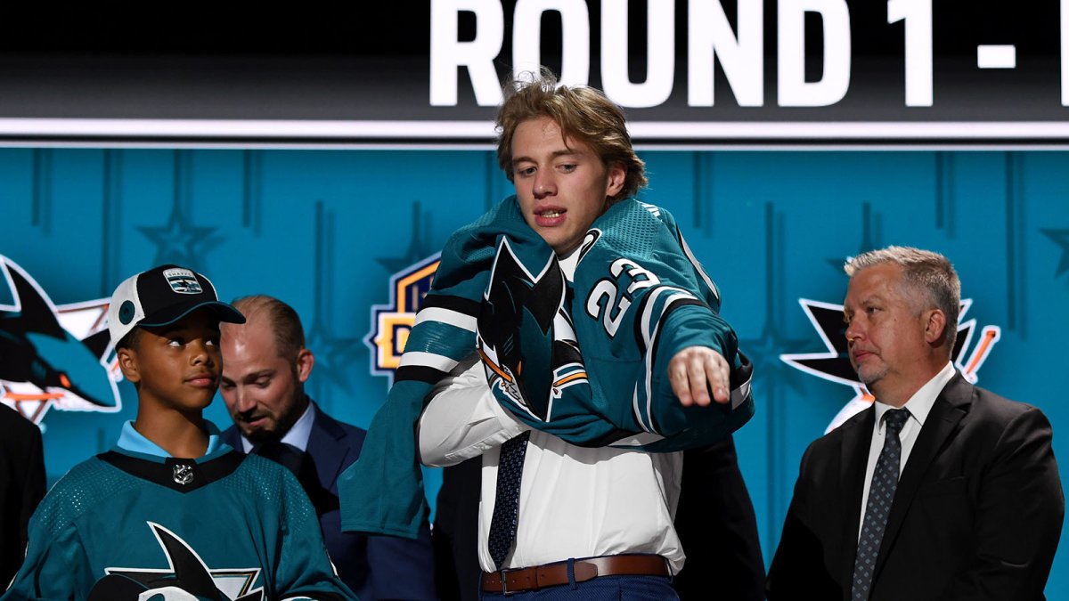 How Sharks first-round draft pick Quentin Musty impressed in Rookie ...