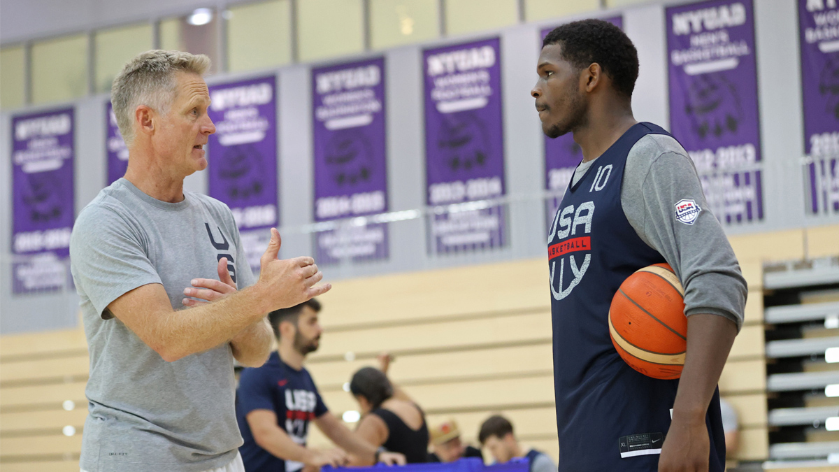 Anthony Edwards credits Steve Kerr’s harsh criticism for unlocking ‘madman’ – NBC Sports Bay ...