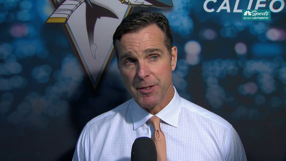 David Quinn says Sharks took ‘step in the right direction’ vs. Carolina ...